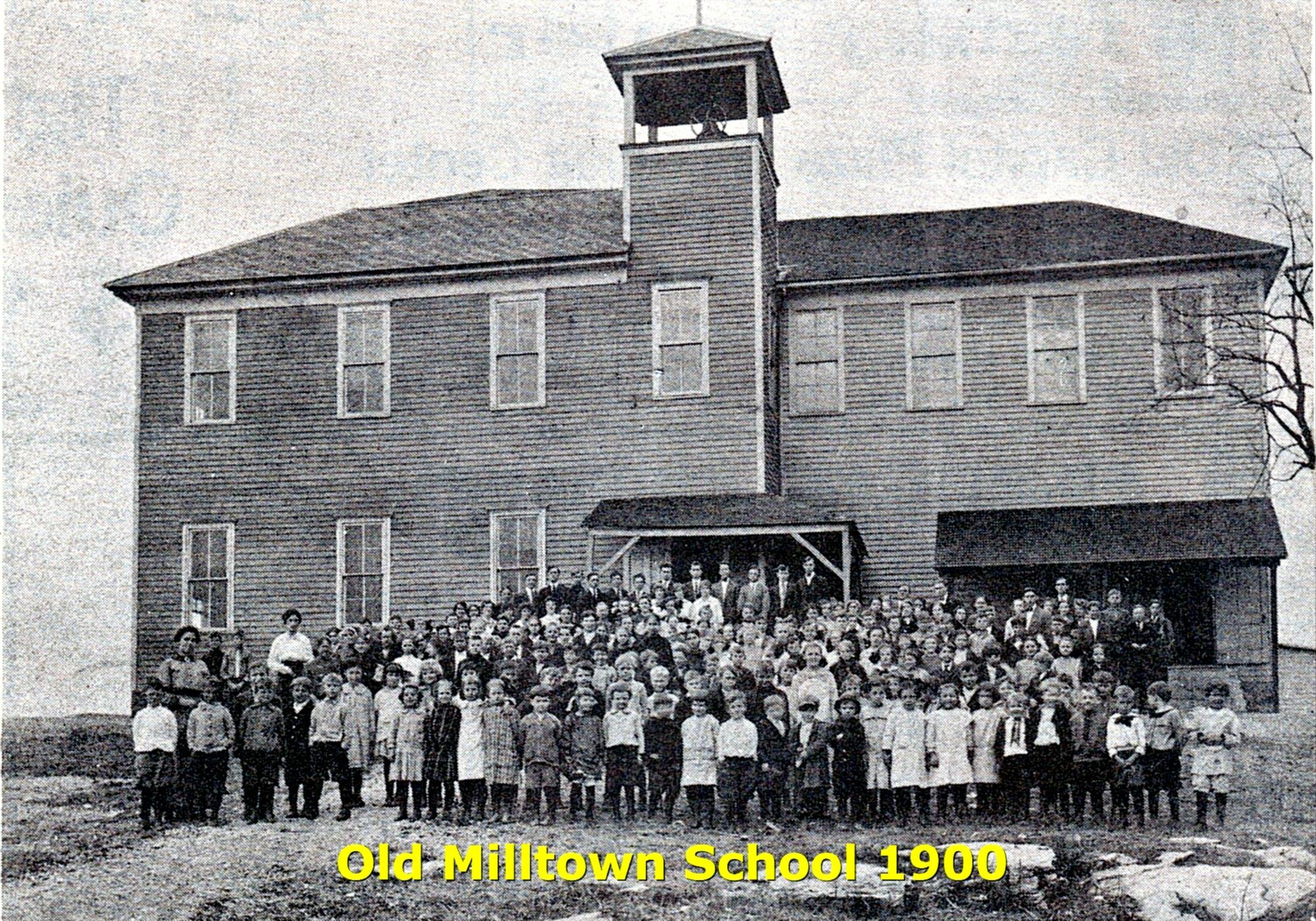 Milltown_school_1900 | Applegate Sisters of Corydon, Indiana